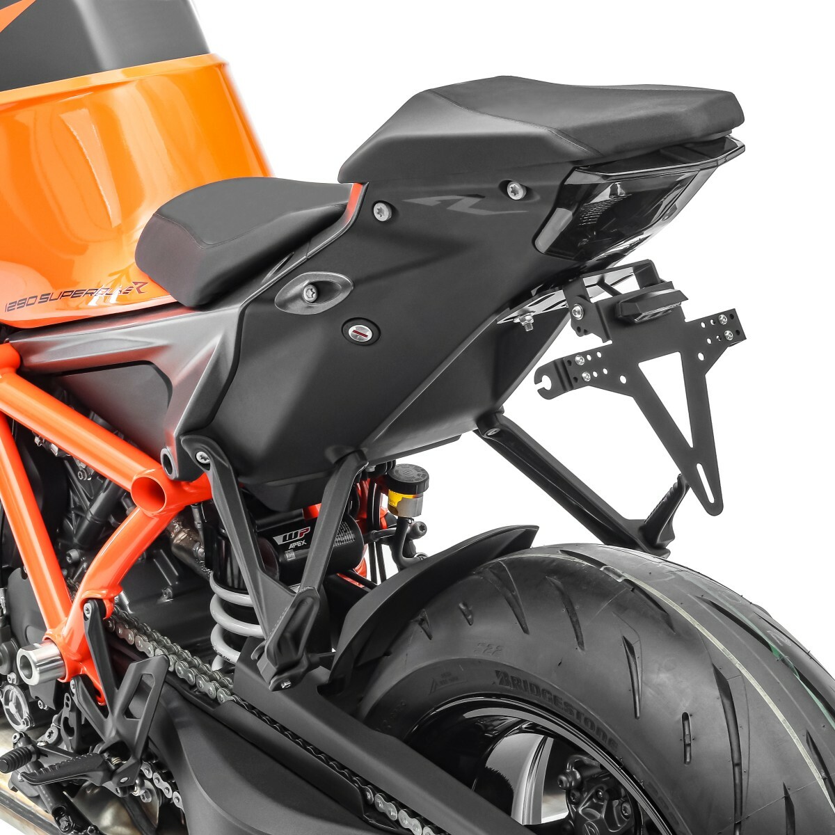 Number plate holder / Tail Tidy for Kawasaki Ninja H2 SX / H2R KH4 ...