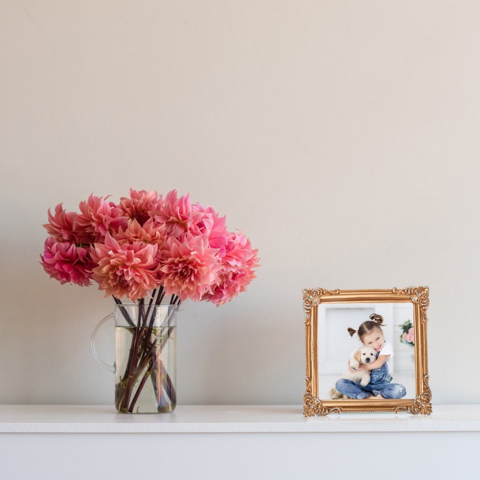 Retro Resin Photo Frame Prop Decorative Picture Frame for Jewelry ...