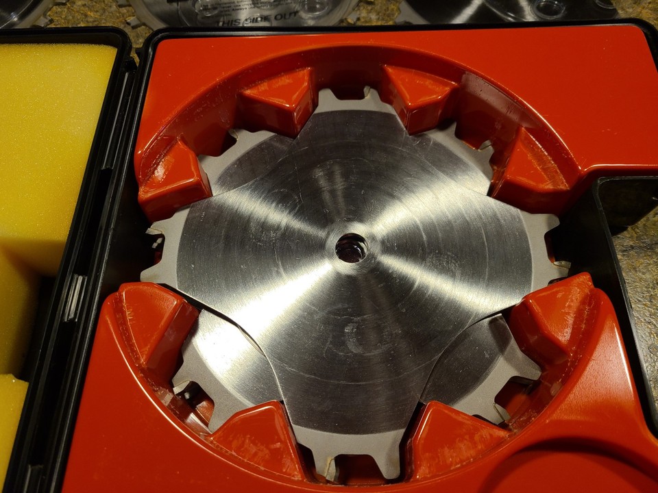 Freud 8” Super Dado Blade Set + Carrying Case Model SD508 NICE ...