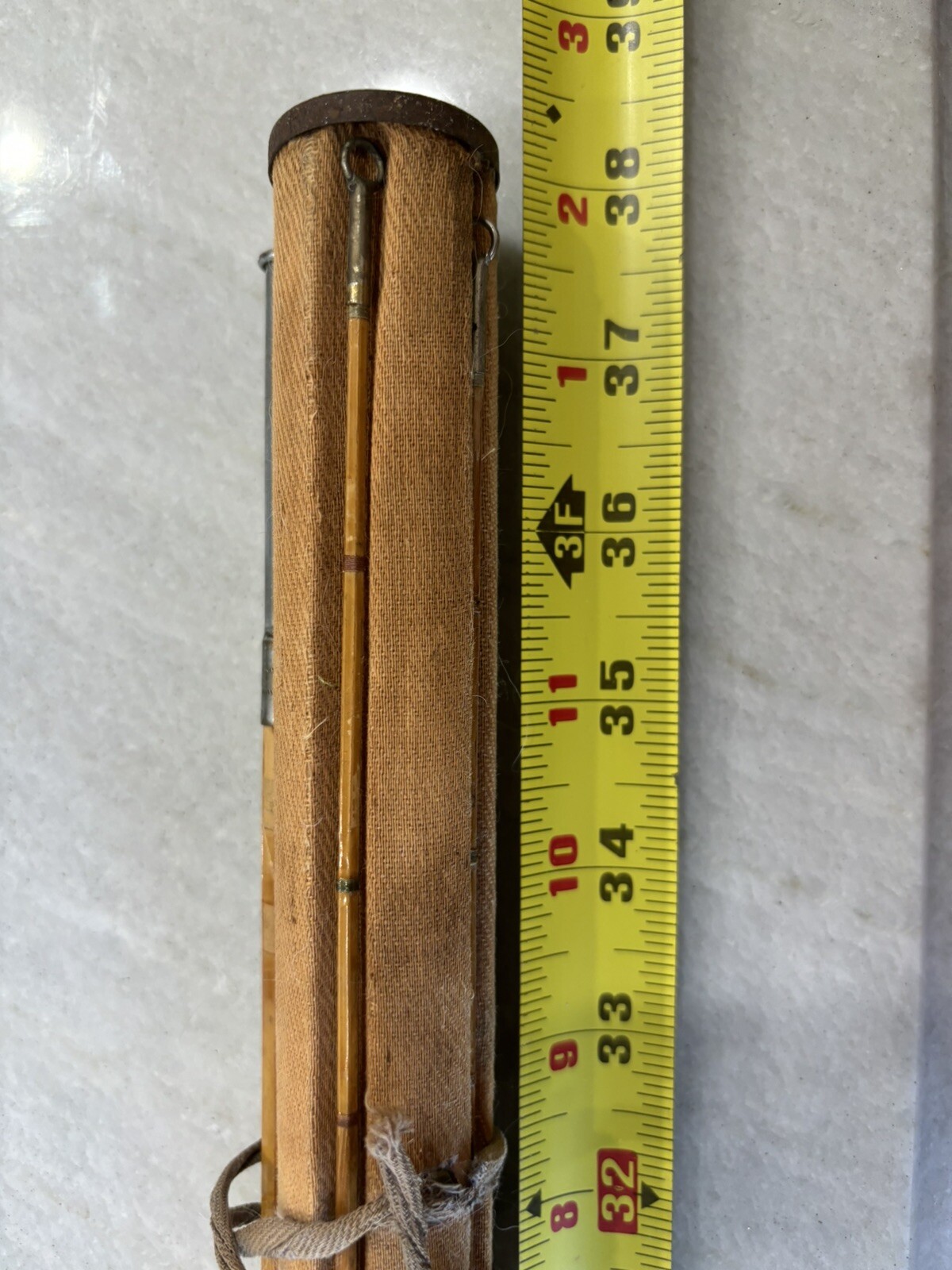 Vintage Fly Fishing Rod Blonde With Cigar Shaped Handle With 2 Tips ...