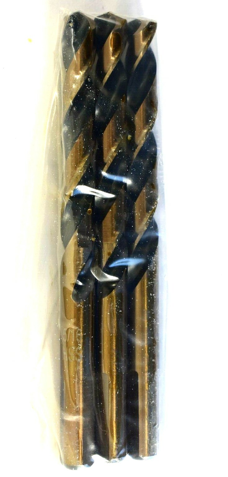 Lot Of 9 Quad-Cut Drill Bit 20916 Split Point High Speed Steel 5/16 ...