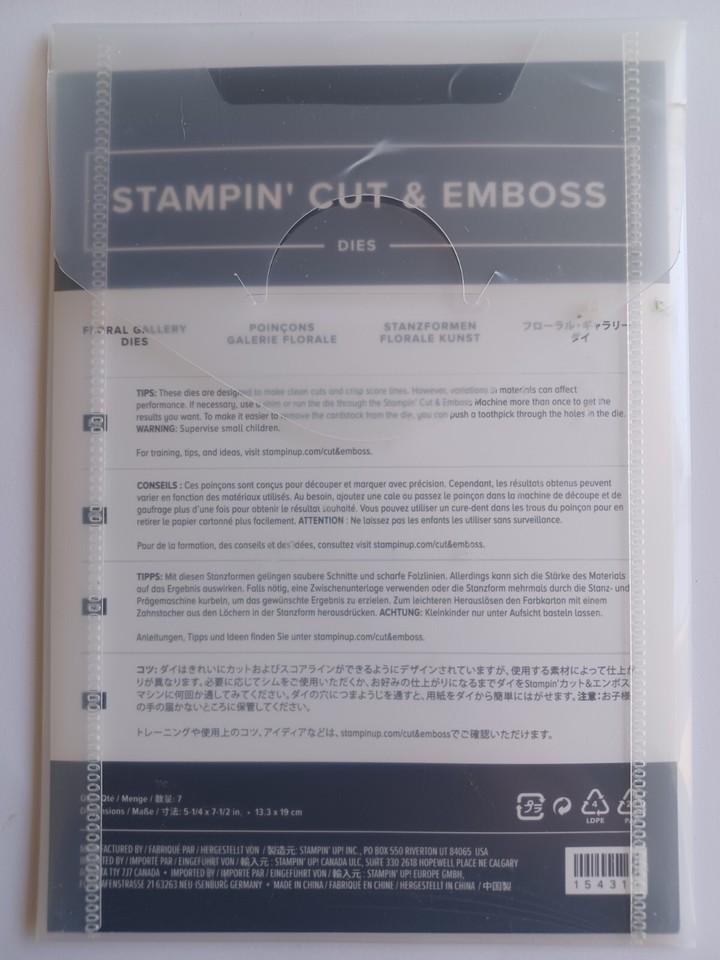 Stampin' Up! ART GALLERY Stamp Set and FLORAL GALLERY Dies Bundle | eBay