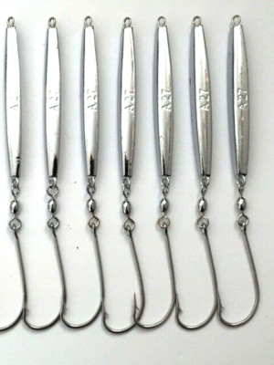 6 -A-27 Ava Diamond Jigs 3 oz-Jigging-Casting-Bluefish- Stripers-Highly ...