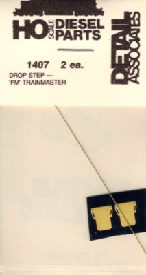 HO Scale Detail Associates 1407 Drop Step - 'FM' Trainmaster 2 Each | eBay