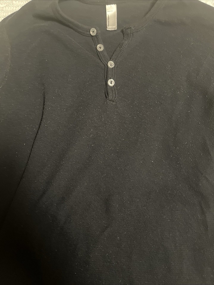 Dexter Kill Shirt Black American Apparel Henley Medium | eBay