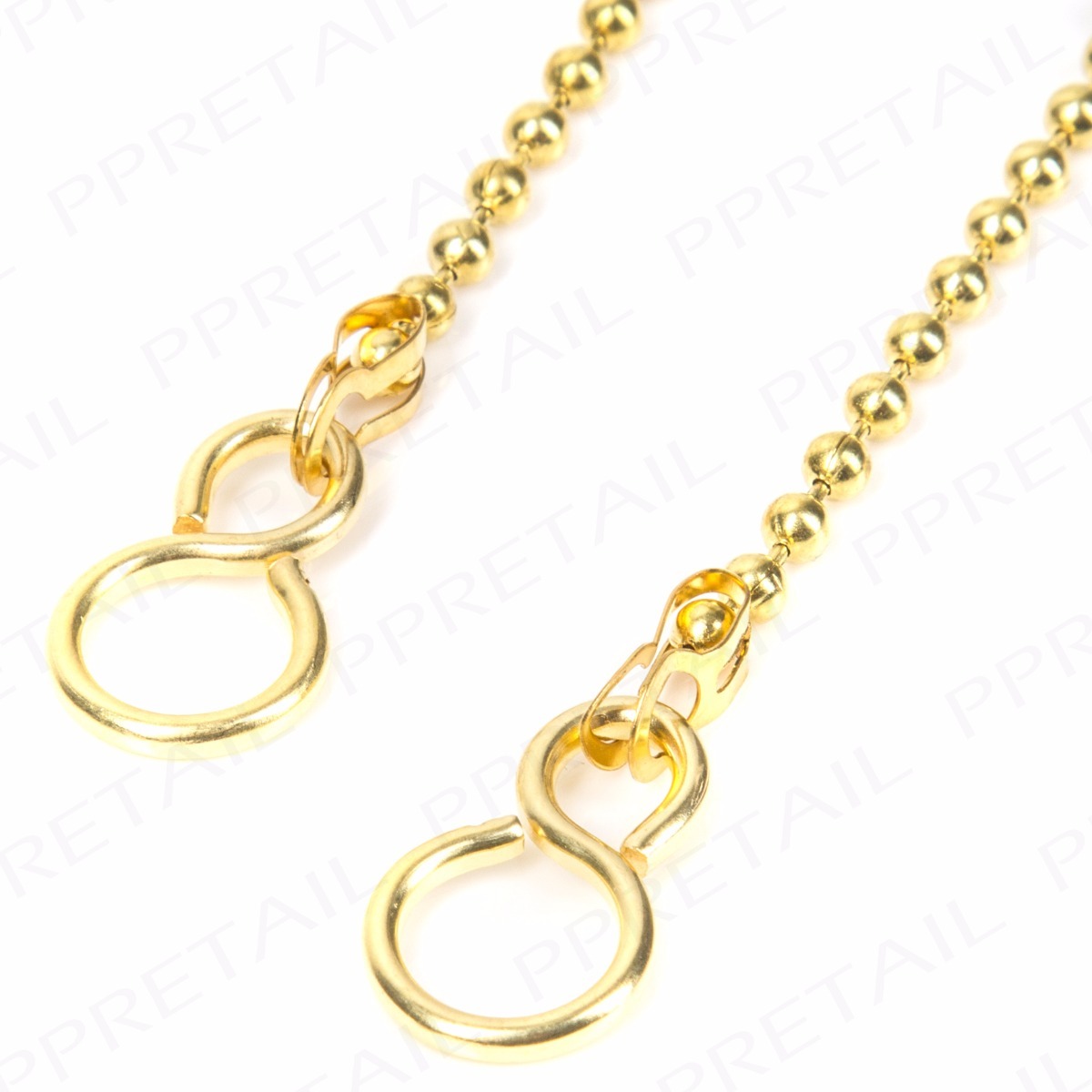 300mm BRASS BASIN BALL PLUG CHAIN 12" EASY FIT Bathroom/Bath/Kitchen ...