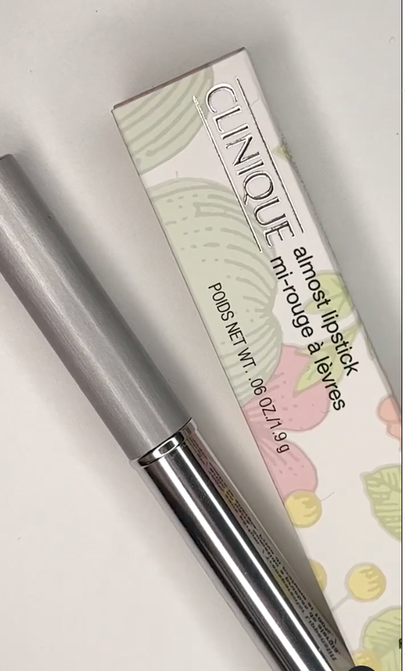 CLINIQUE Almost Lipstick PINK HONEY .06 OZ./1.9 g Full Size in Box ...