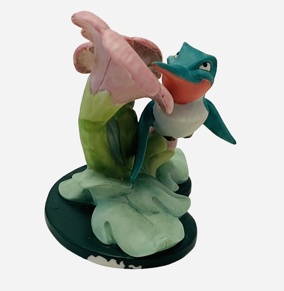 Vintage Disney FLIT Hummingbird Pocahontas Handpainted Bisque Figurine ...