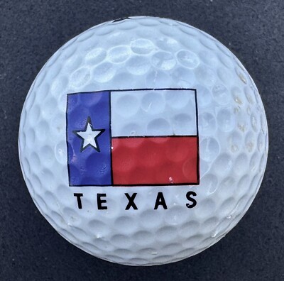 State of Texas Flag LOGO Golf Ball | eBay