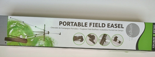NEW NIB DALER ROWNEY PORTABLE FIELD EASEL STURDY ALUMINUM STRUCTURE ART ...