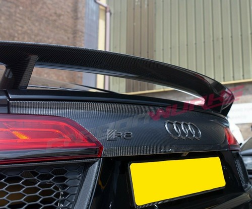 Audi R8 Coupe Gen 2 Carbon Fibre Rear Boot Panel - 2016+ R8 4S - Carbon ...