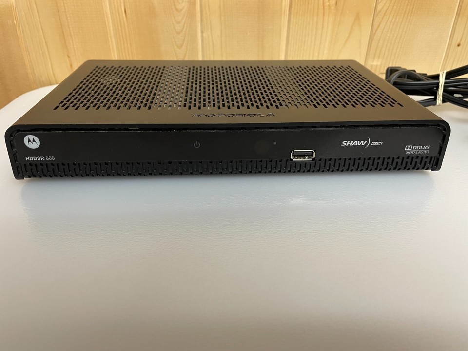 Motorola HDDSR600 Digital Satellite HD TV Receiver Shaw Direct | eBay