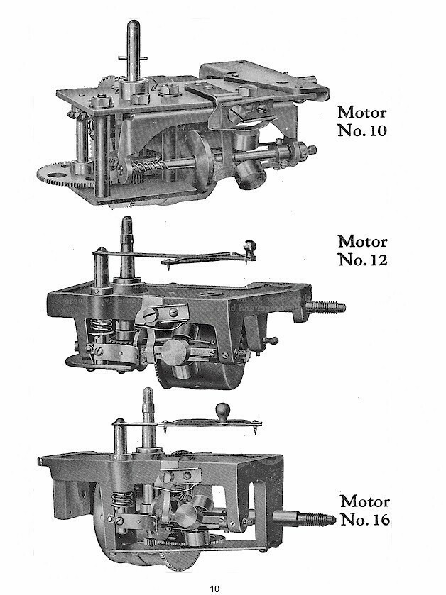 Pathe Phonograph Gramophone Motors Parts & Adjusting Instruction Manual ...