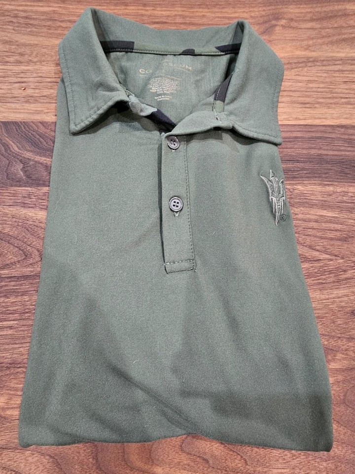 Colosseum ASU Arizona State Pitchfork Green Camo OHT Military Polo ...
