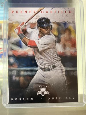 2016 Panini Diamond Kings 111 Rusney Castillo Boston Red Sox Baseball ...