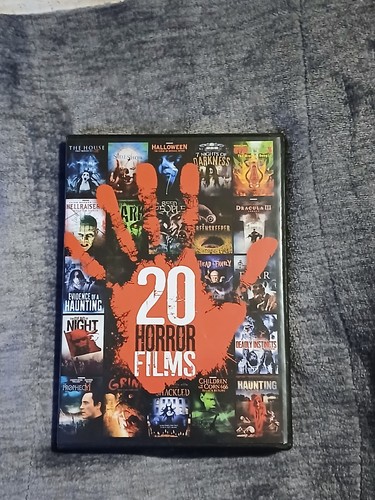 20 Horror Films, Vol. 3 (DVD, 2012, 4-Disc Set) Echo Bridge Cult Very ...