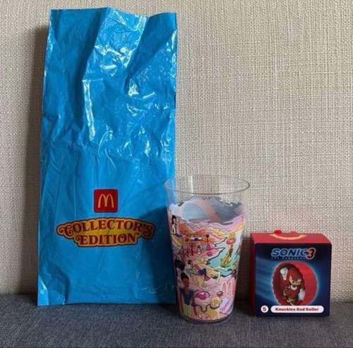 Chicago McDo Happy Set Sonic 3 Collector's Meal Plastic Cup | eBay
