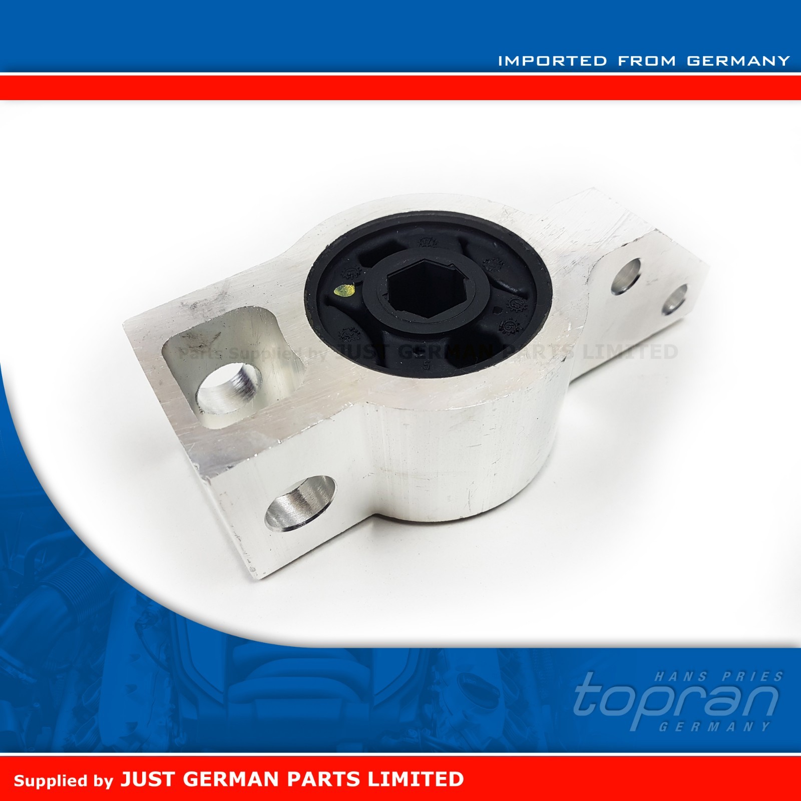 Audi A3 8P Front Passenger N/S Left Control Arm Wishbone Bush Bracket ...