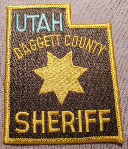 UT Daggett County Utah Sheriff Patch | eBay