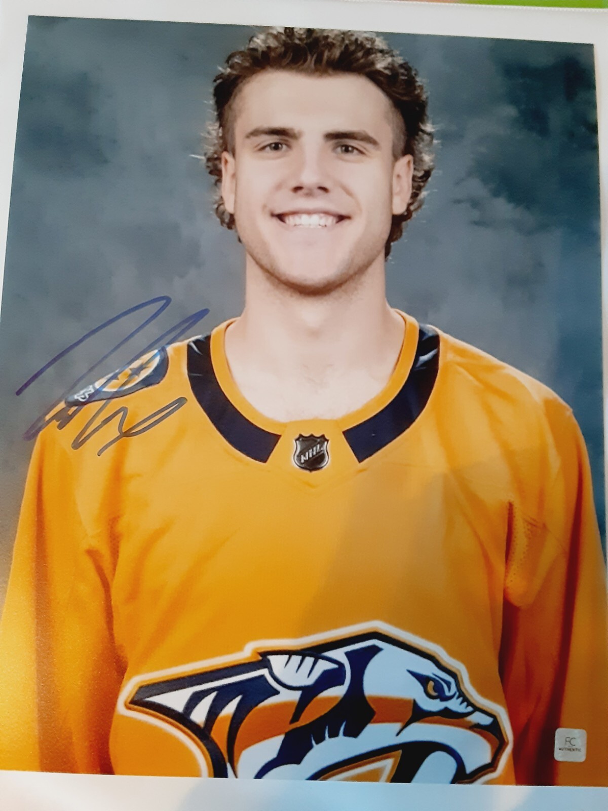 Zachary L'Heureux Nashville Predators 8x10 Photo Signed Autograph ...
