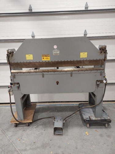 BANTAM PNEUMATIC PRESS BRAKE MACHINE SHOP SHEET METAL FAB B512 12 TON ...