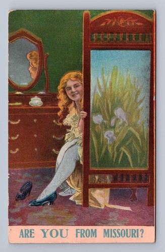 Girl Changing "Are You From Missouri" Risque Humor WINLOCK Washington ...