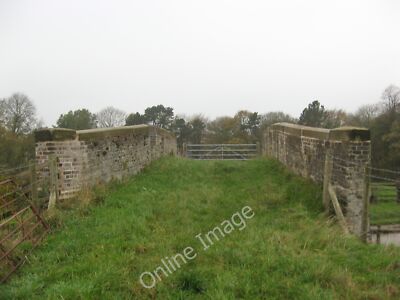Photo 6x4 Farm access track & bridge across the Shropshire Union Canal ...