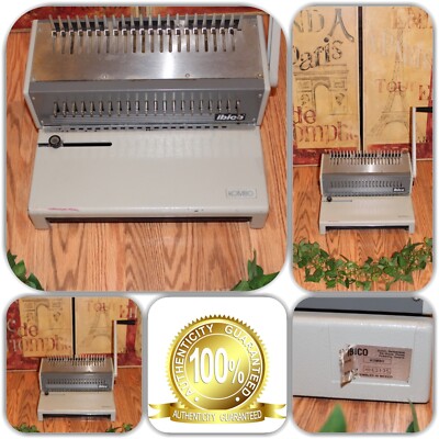 KOMBO HEAVY DUTY HOLE PUNCH & BINDING MACHINE! | eBay