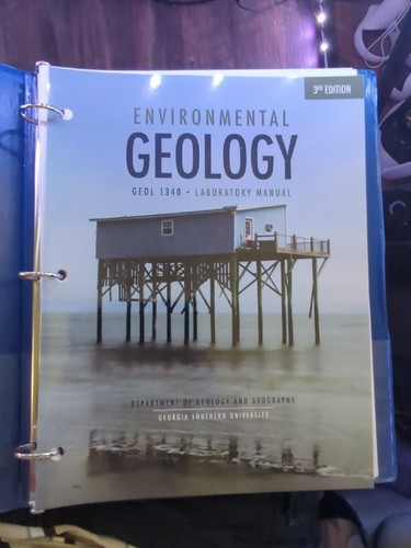 ENVIRONMENTAL GEOLOGY LABORATORY MANUAL: GEORGIA SOUTHERN UNIVERSITY ...
