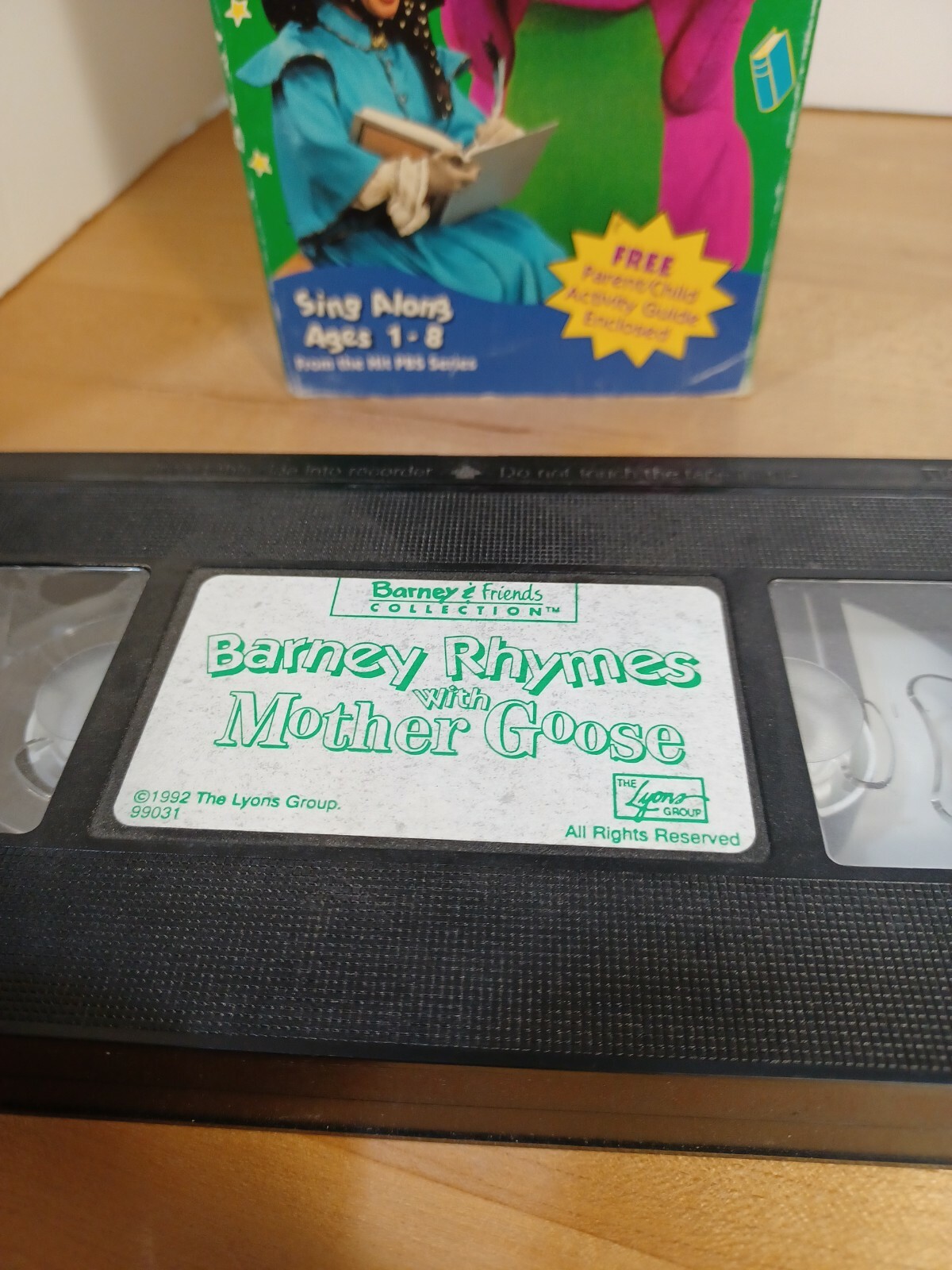 Barney & Friends Rhymes Mother Goose VHS | Grelly USA
