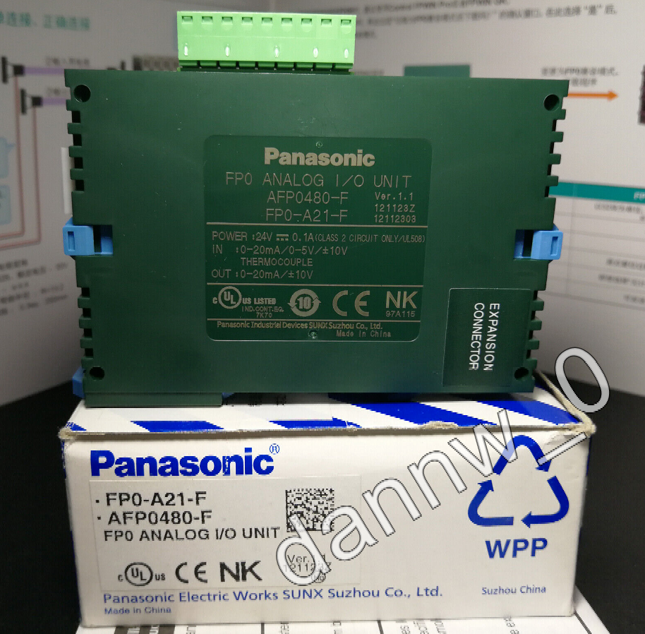 1PC New In Box Panasonic FP0-A21-F AFP0480-F analog I/O unit/1 | eBay