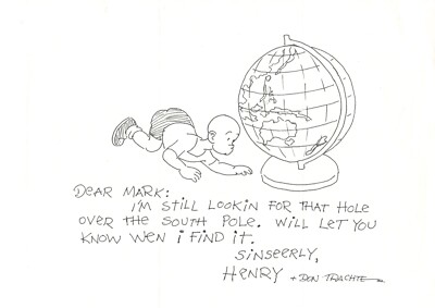 Don Trachte. Original signed sketch of Henry. | eBay