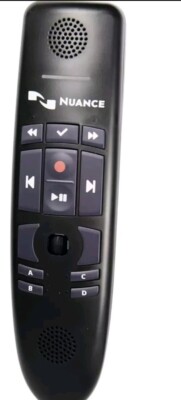 Nuance PowerMic 4 Medical Dictation, Voice & Speech Recognition Handset ...