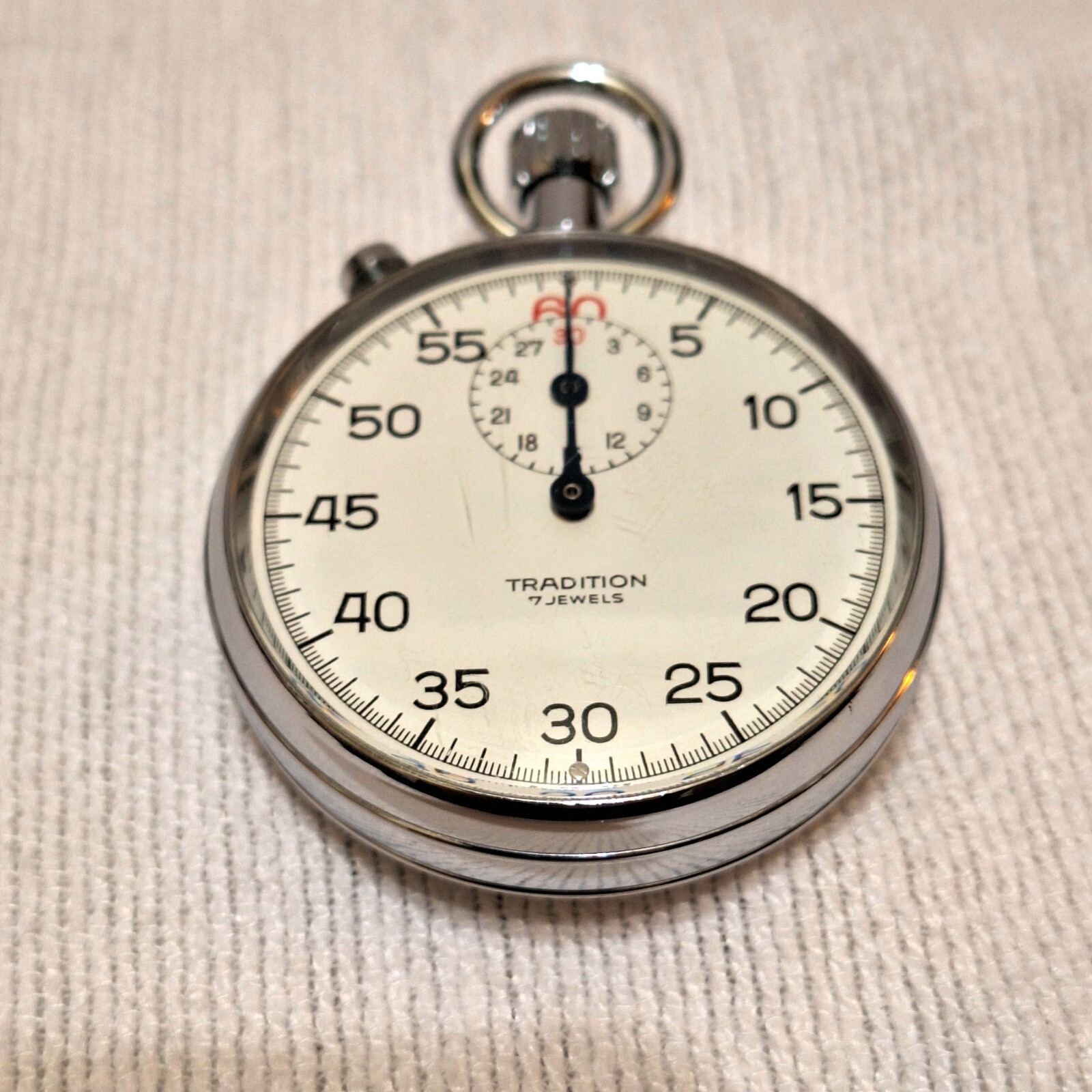 🔥Vintage Tradition Stopwatch 7 Jewels Extremely RARE… - Gem