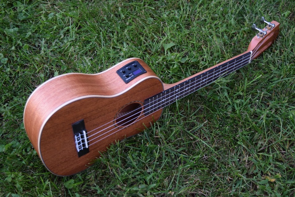 Ukulele SOLID TOP Mahogany Soprano, Concert, Tenor, Baritone (Canadian ...