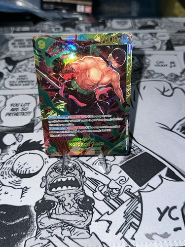 One Piece Roronoa Zoro OP06-118 SEC Secret Rare Wings Of The Captain ...