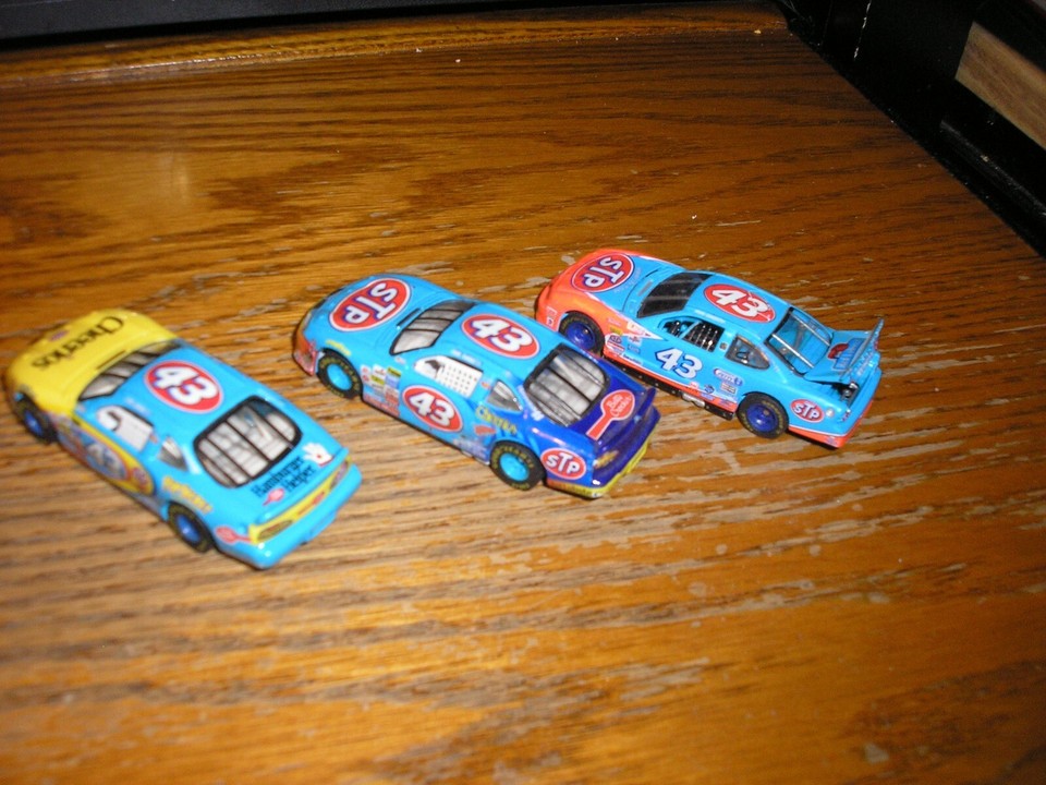 Lot of 3 Richard Petty Nascar #43 Cheerios STP John Andretti Race Cars ...