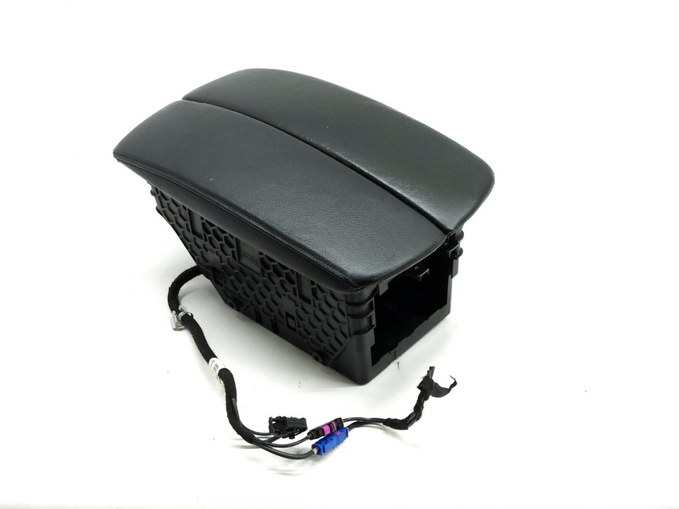 ⭐ 07-13 Bmw E70 X5 Front Center Console Storage Arm Rest Lid Leather ...