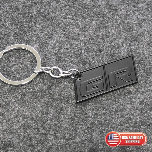 3d GR Racing Sport Logo Car Home Key Nameplate Keychain Ring Decorate ...