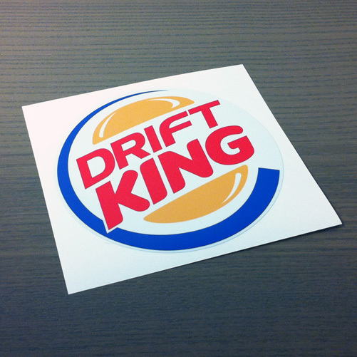 Drift King Sticker Die Cut Decal Self Adhesive Vinyl jdm | eBay