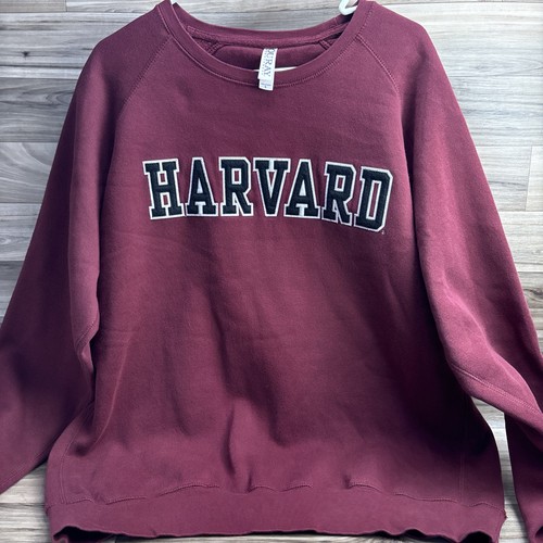 HARVARD CREW NECK SWEATSHIRT Ouray Adult Size L | eBay