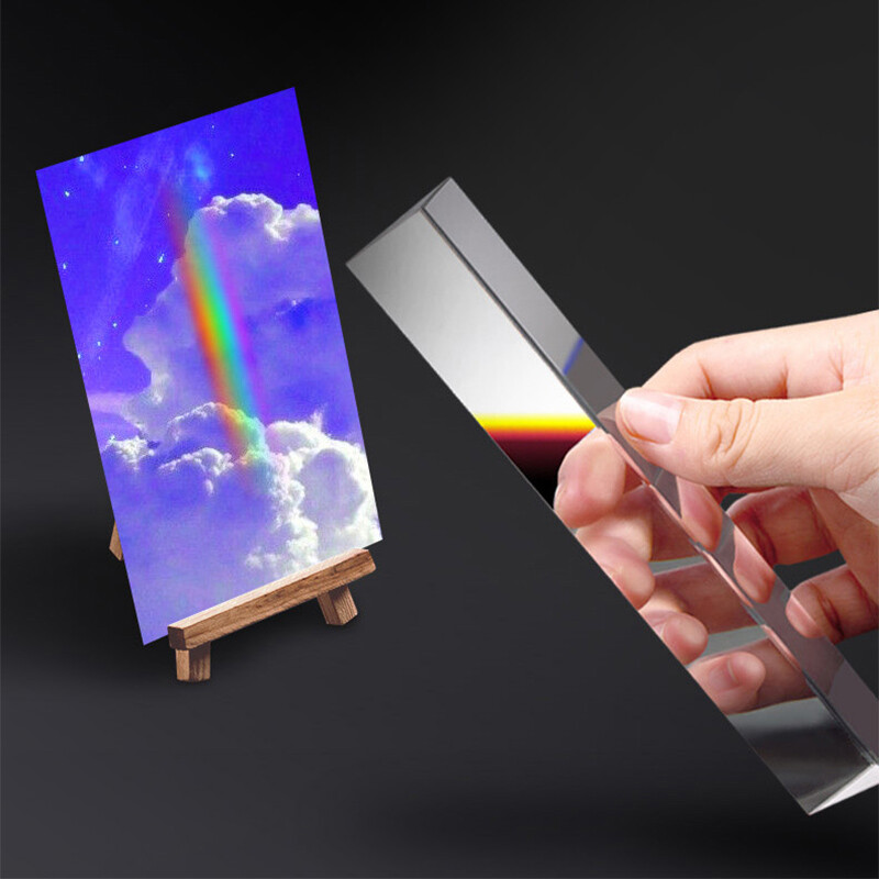 Glass Prism 24 Pack Clear S - 2.5 & 4 Inch Triangular Prisms For ...
