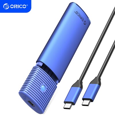 ORICO M.2 NVMe SSD Enclosure 10Gbps USBC USB 3.2 M.2 SSD Case 4TB PCIe ...