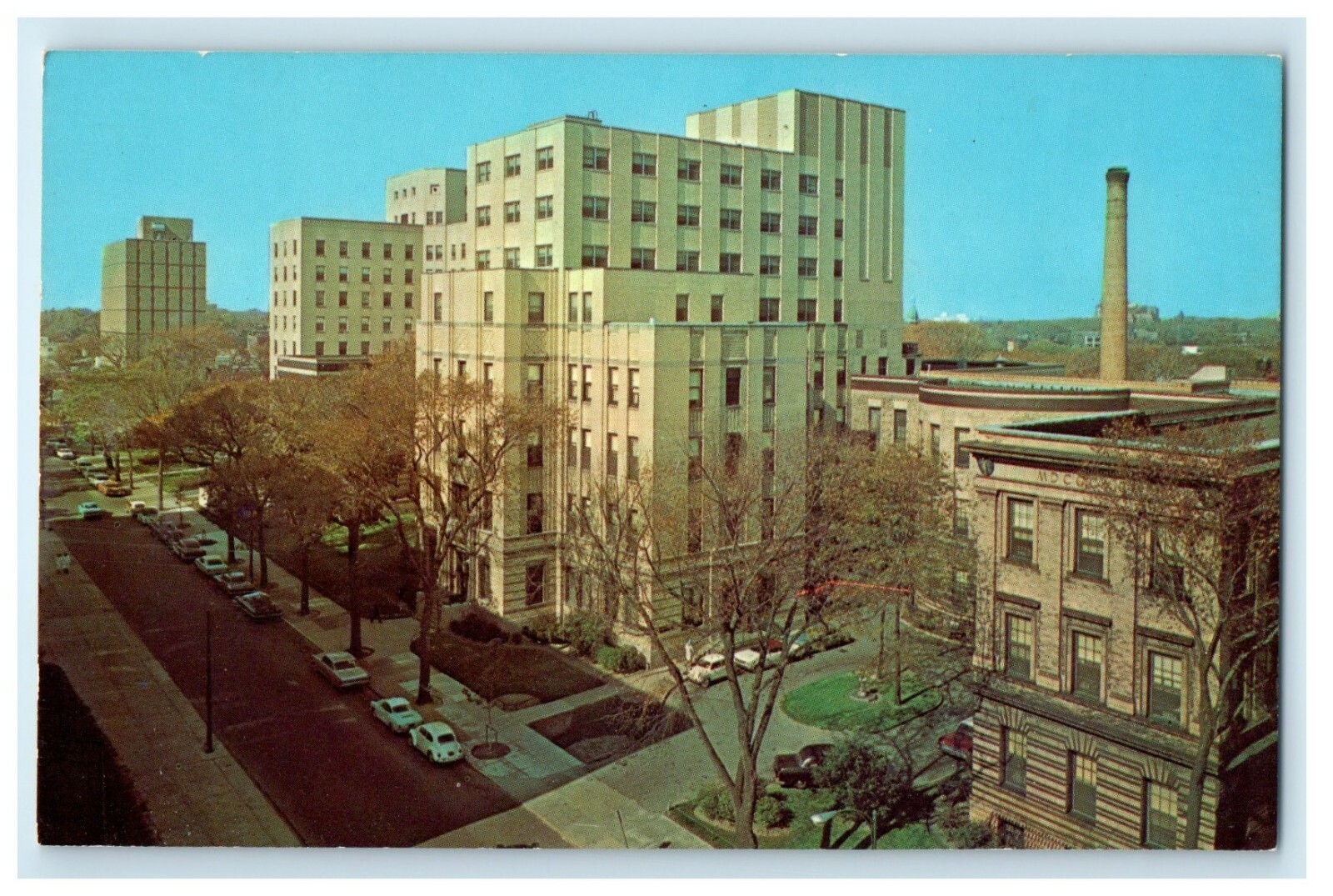 Bird's Eye View Of The Buffalo General Hospital Buffalo New York NY ...
