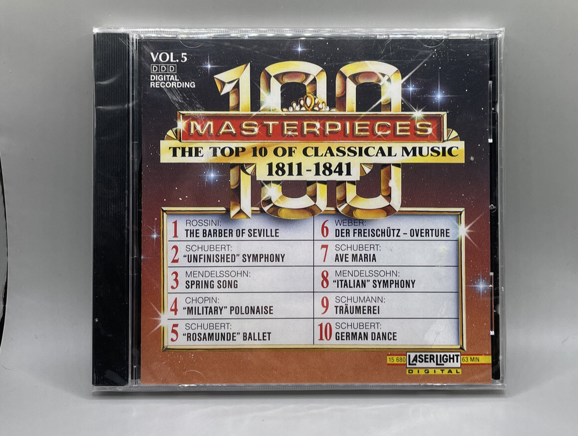 100 Masterpieces Vol. 5: The Top 10 of Classical Music 1811 - 1841 ...