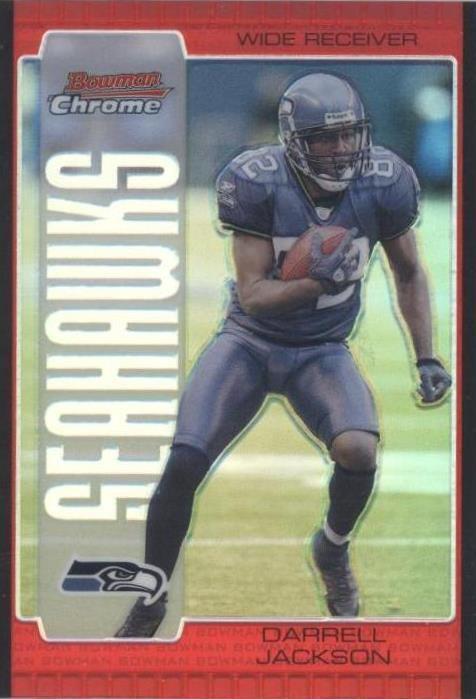 2005 Bowman Chrome - Darrell Jackson #36 Red Refractor for sale online | eBay