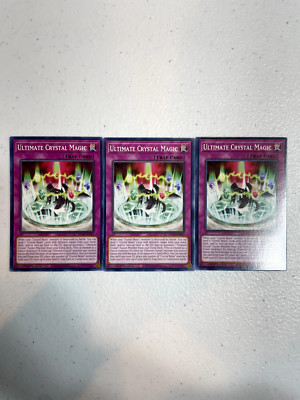 yugioh ultimate crystal magic common 3x sdcb-en037 playset SDCB | eBay