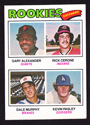 1977 TOPPS #476 DALE MURPHY BRAVES ROOKIE | eBay