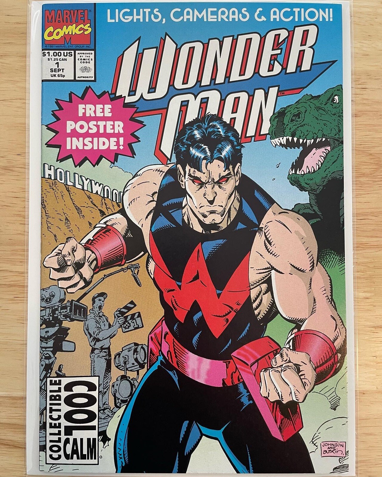 Wonder Man #1 Complete w/ Poster (Sep 1991, Marvel) - Near MInt- MCU ...