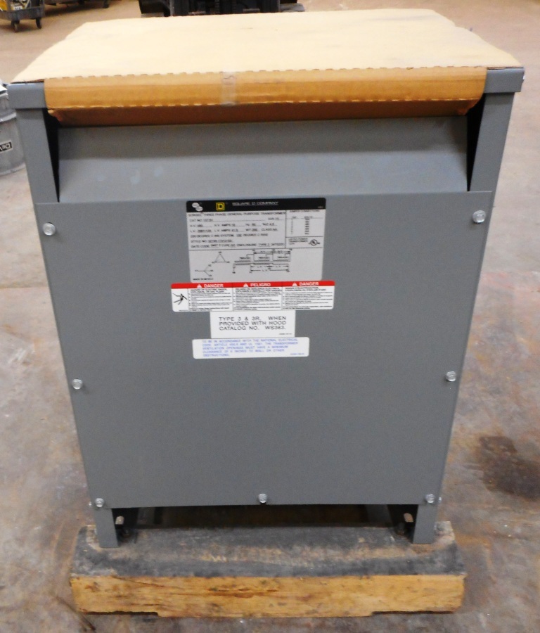 SQUARE D, GENERAL PURPOSE TRANSFORMER, 15T3H, 15KVA, 32749-17212-03/ | eBay